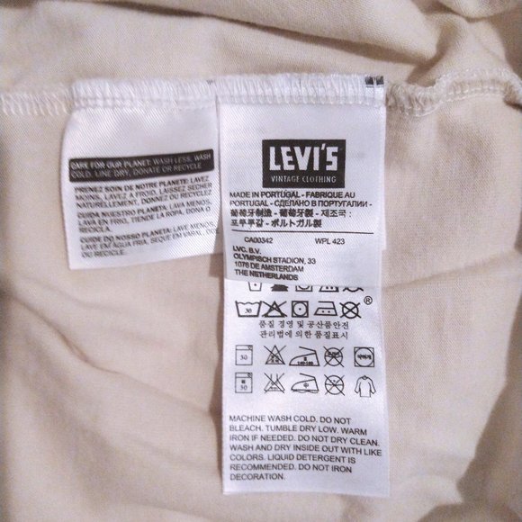 Levi's Vintage Clothing | Tops | Levis Vintage Clothing Lvc Unisex ...